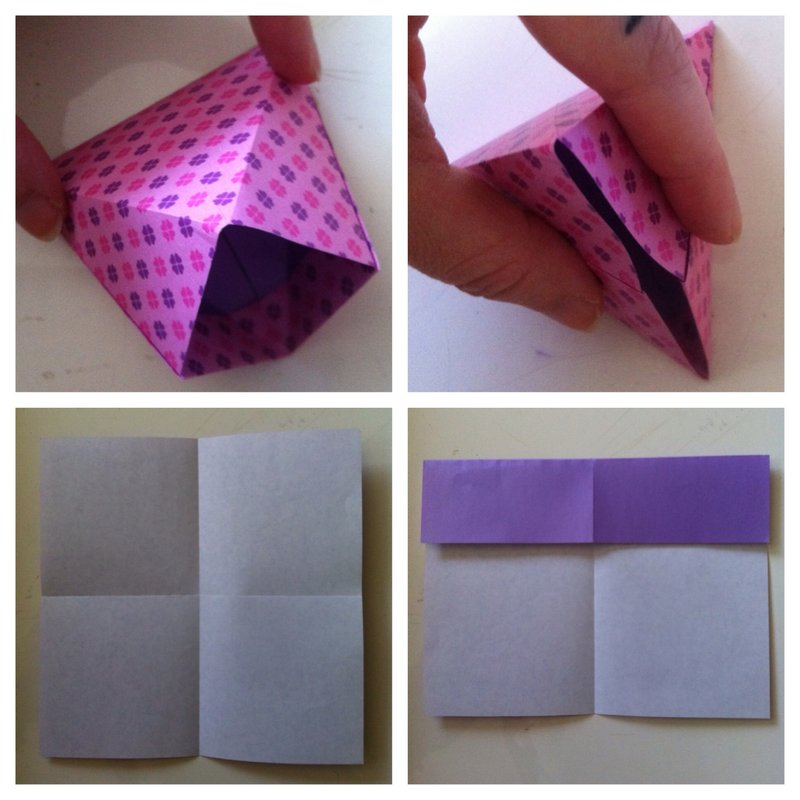 Origami Candy Box Heart Origami Box With Lid | Easy Foldable Creations