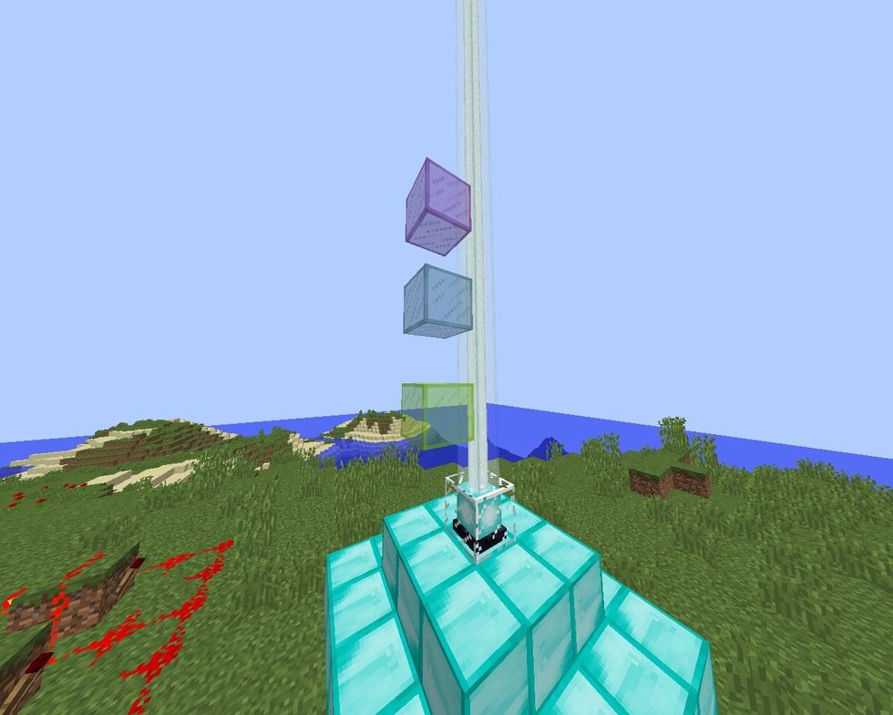 How to build a blinking beacon in minecraft - B+C Guides