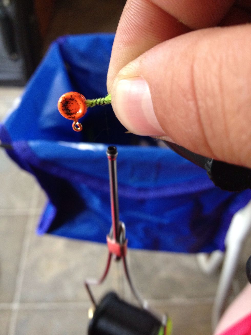 How to make a crappie fishing jig - B+C Guides