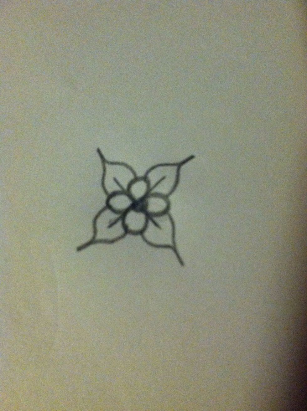 How to draw a flower - B+C Guides