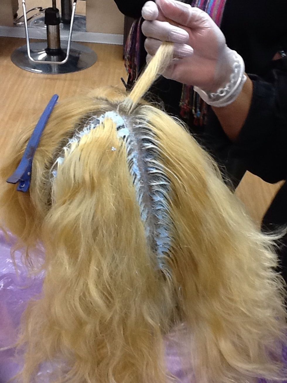 How to retouch blonde hair color - B+C Guides