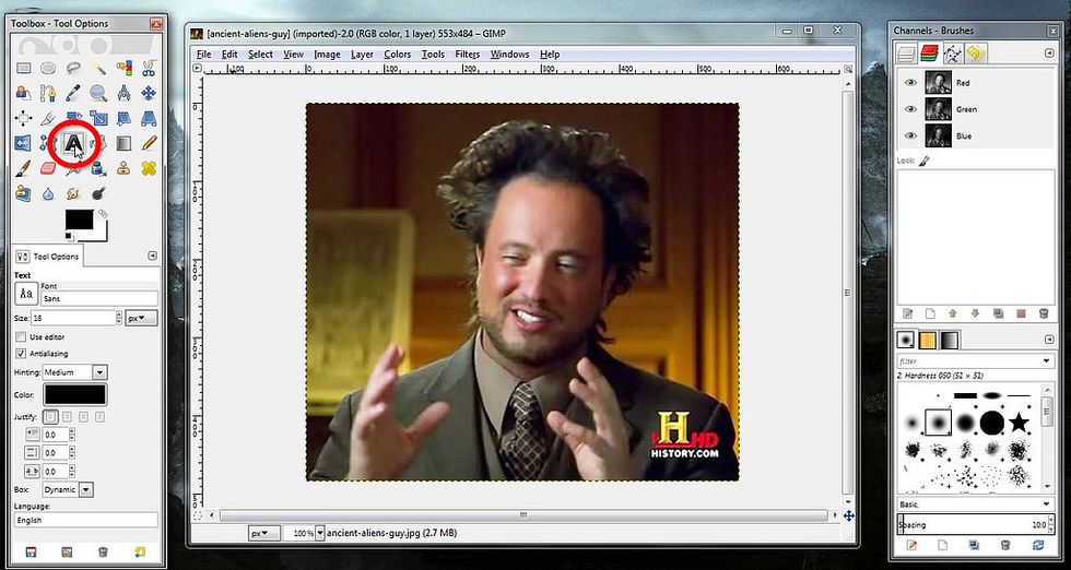 How to create memes using gimp - B+C Guides