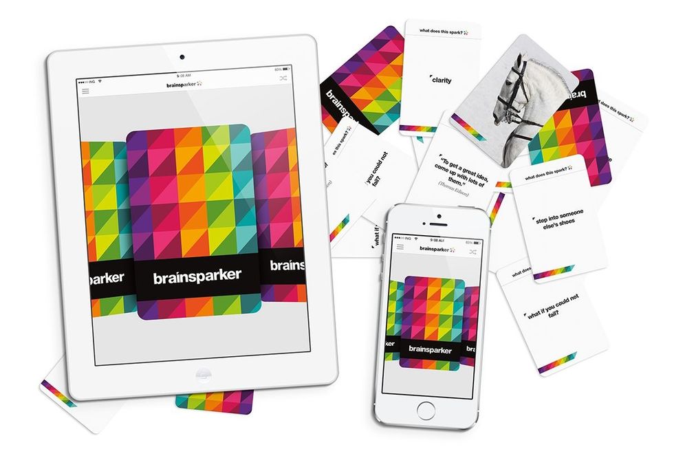 How to spark your creativity using the brainsparker app - B+C Guides