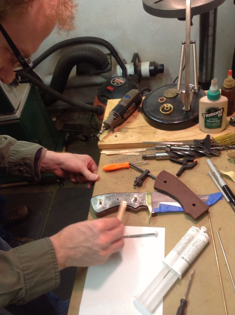 How to make a knife handle - B+C Guides