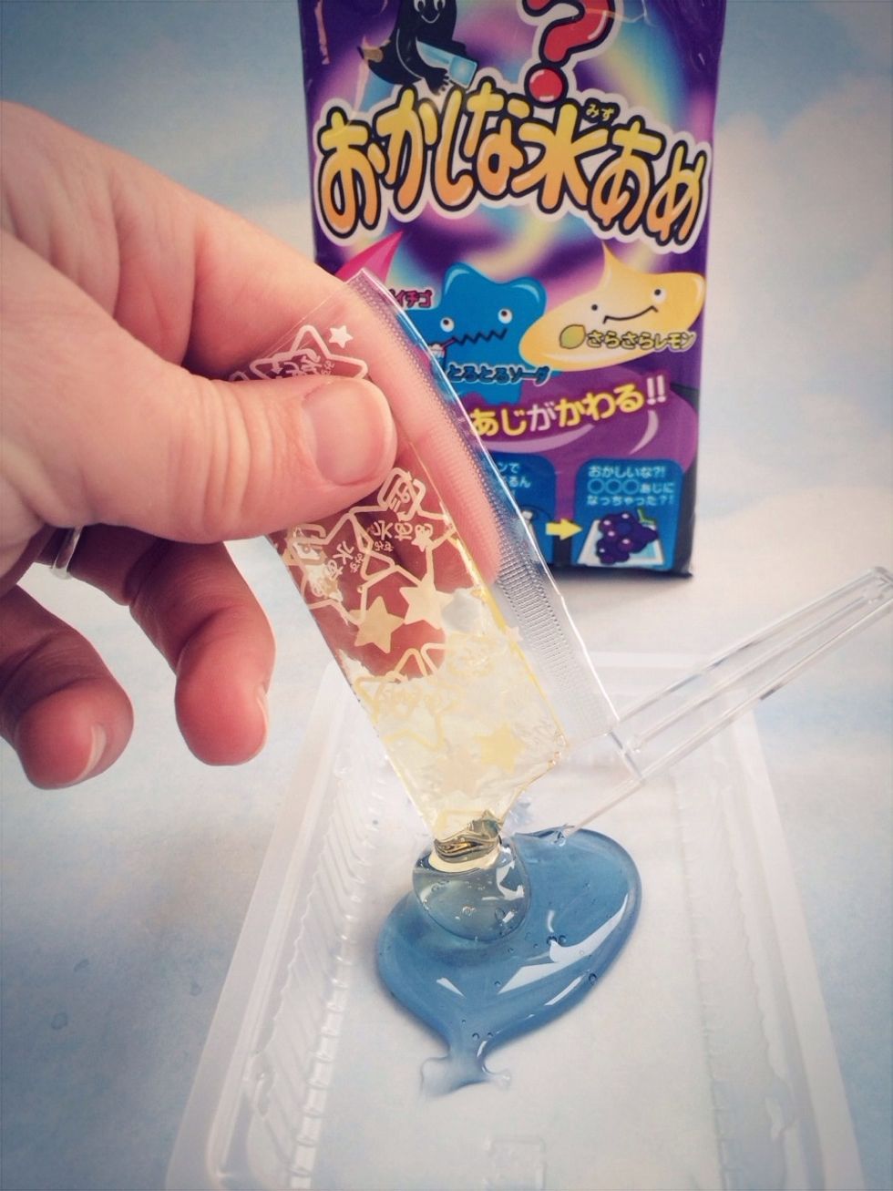 How to make coris okashi na mizu ame mini diy candy kit - B+C Guides