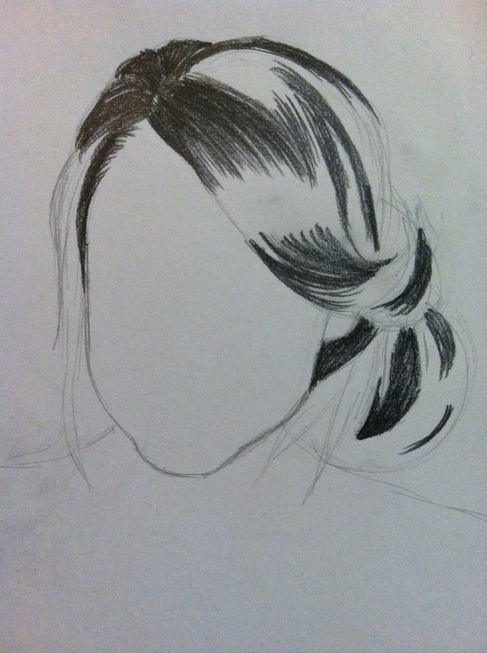 How to draw hair - B+C Guides