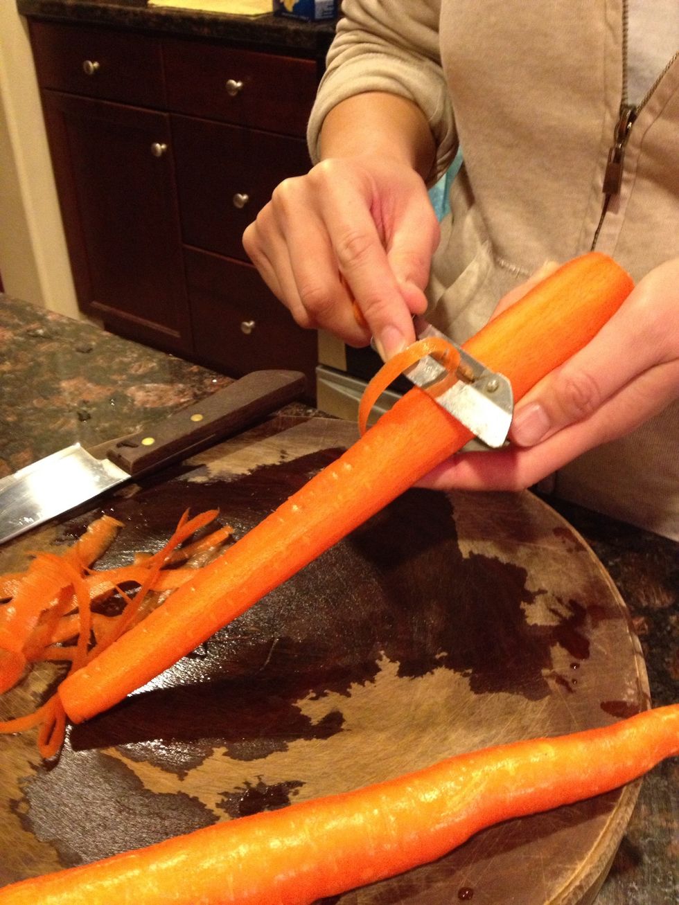 How to cut heart shaped carrots - B+C Guides