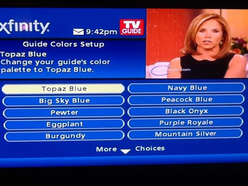 xfinity guide setup
