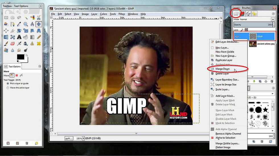 How to create memes using gimp - B+C Guides