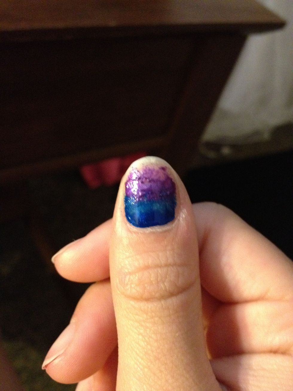 How to create a faded nail polish - B+C Guides