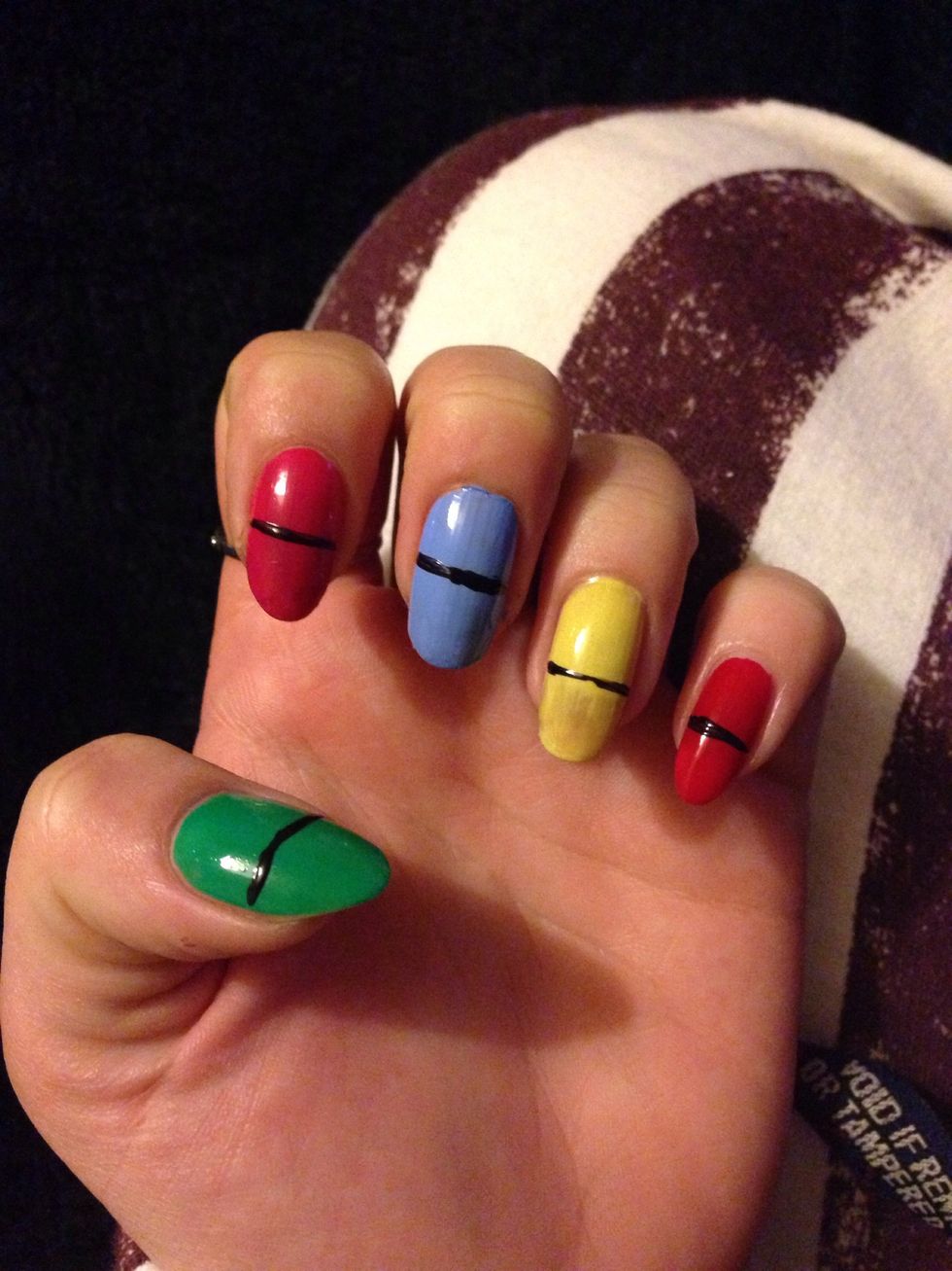 How to create pop art nails - B+C Guides