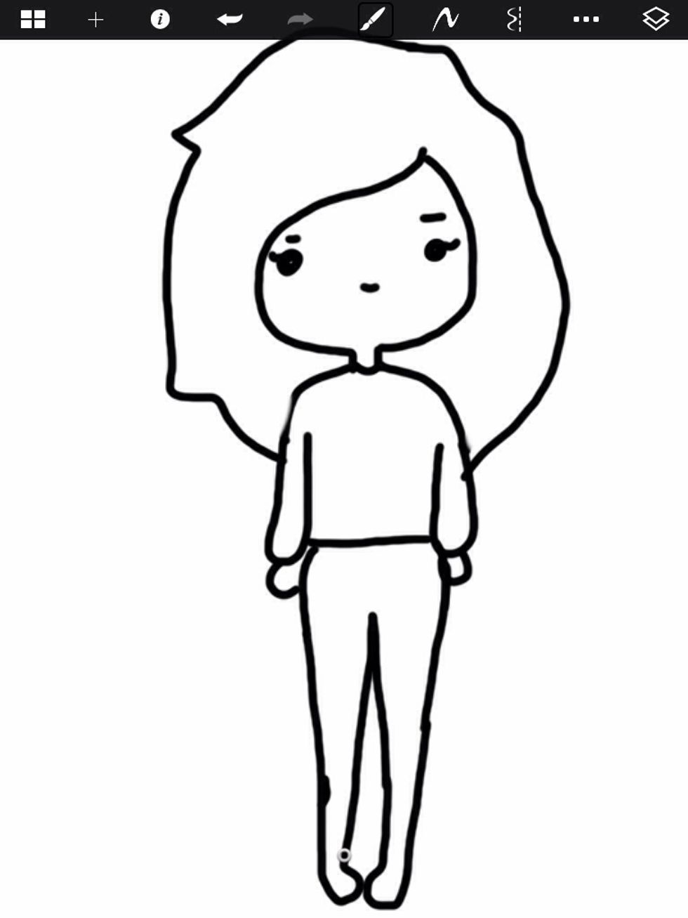 How to draw a me character :3 - B+C Guides