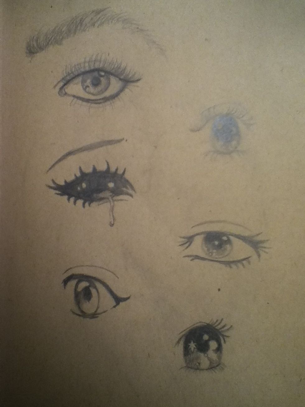 How to draw manga eyes - B+C Guides