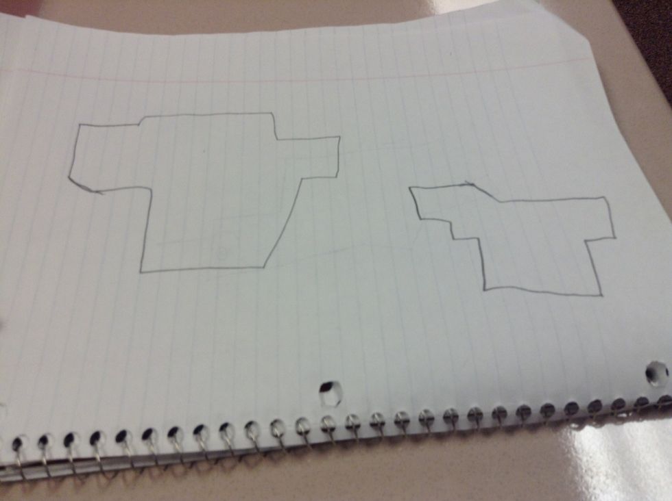 How to draw a dodecagon, a 12 sided dinosaur - B+C Guides