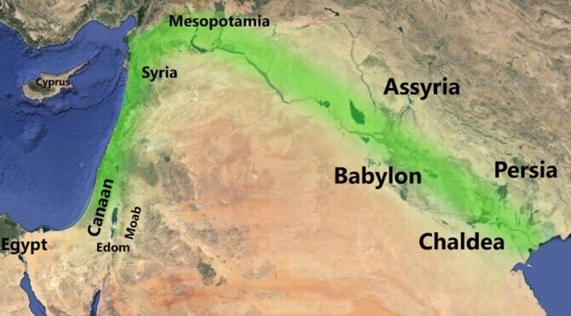 Map Of Canaan In The Bible A Map Of Canaan, Adapted To The Book Of