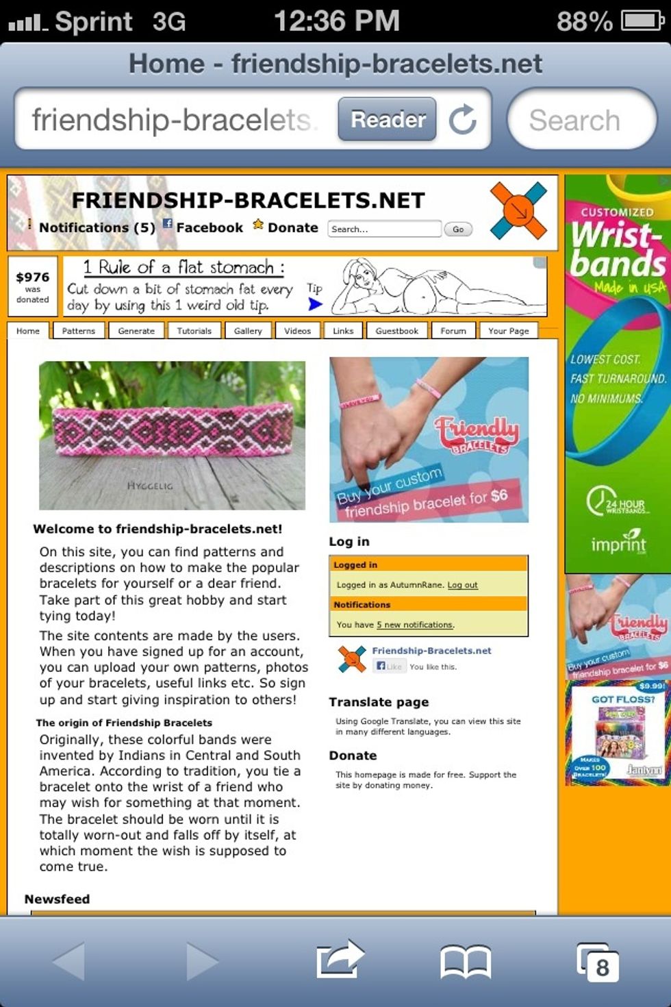 How to make a thick friendship braclet - B+C Guides