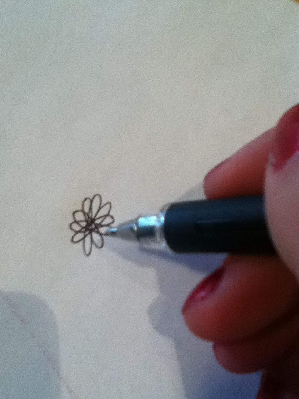 How to draw flowers - B+C Guides