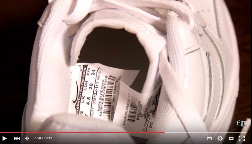How to spot fake: nike air force 1 - B+C Guides