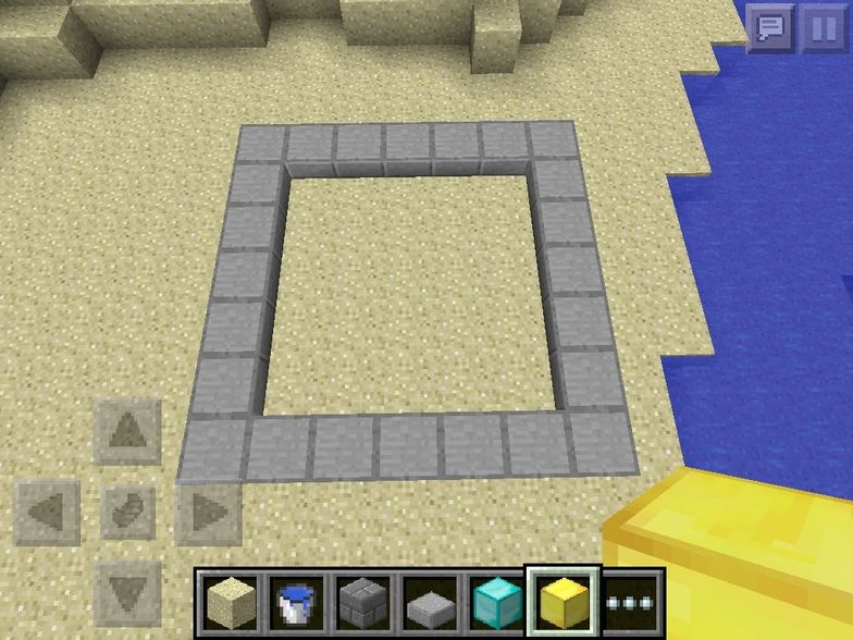 Minecraft Water Fountain