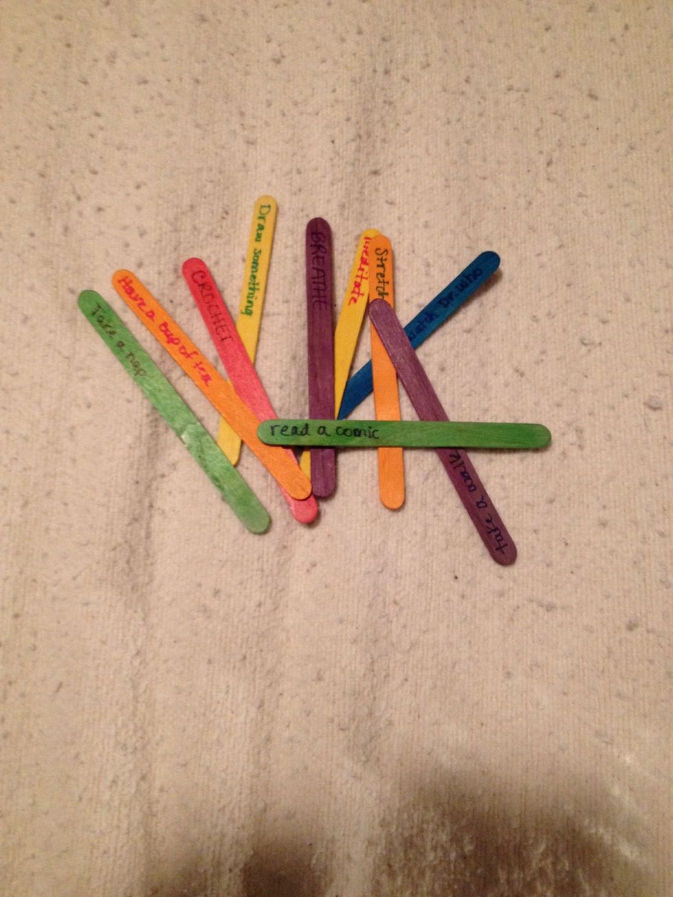 How to make self care sticks - B+C Guides