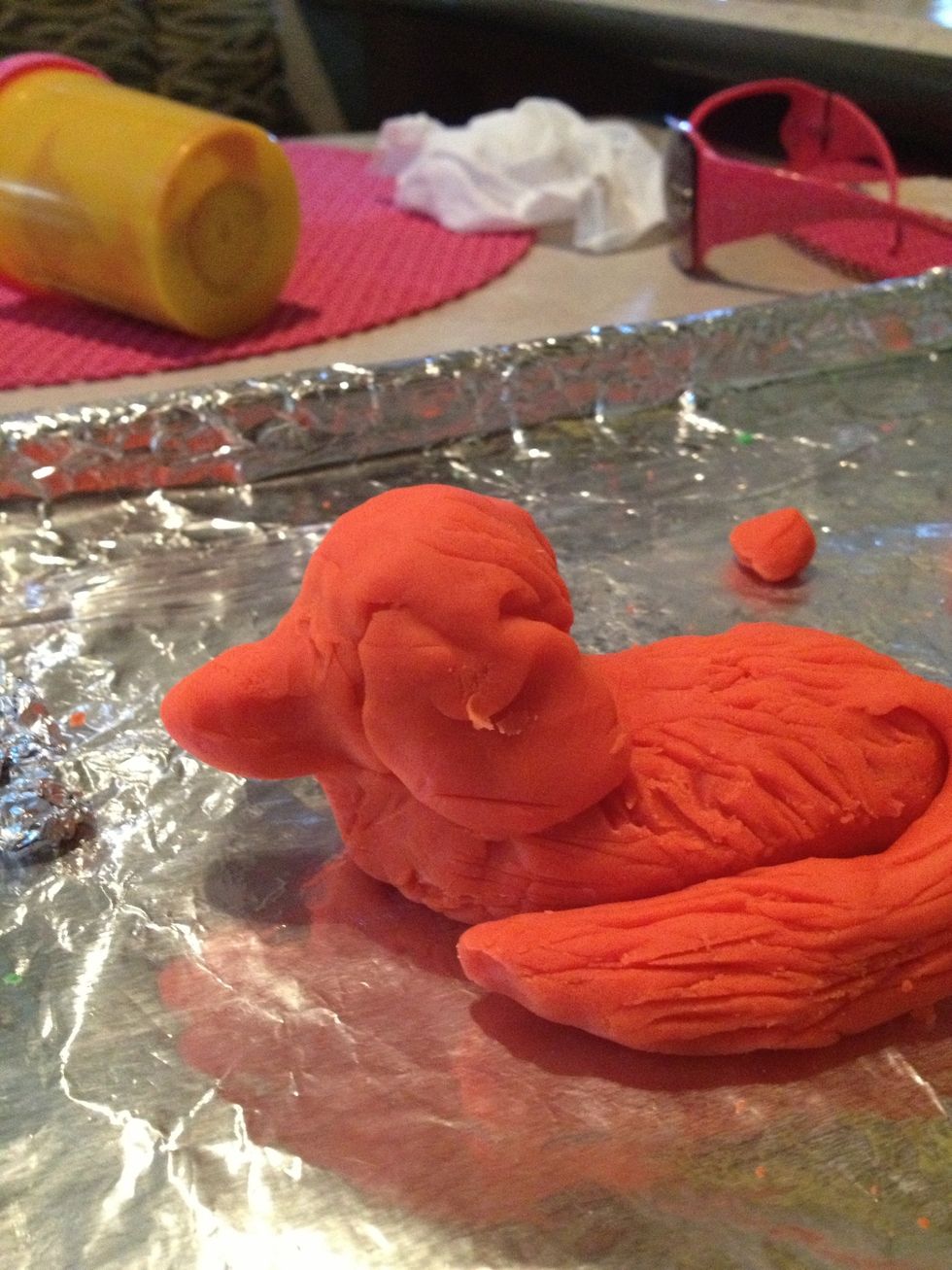 How to make a play-dough cat - B+C Guides