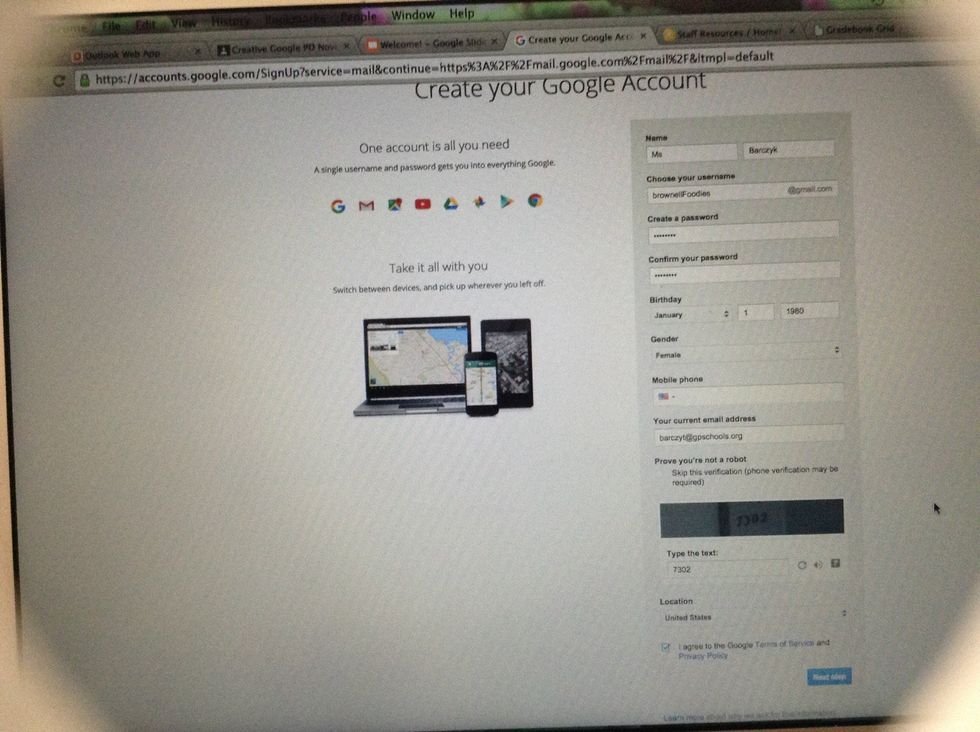 How to create a class gmail account - B+C Guides