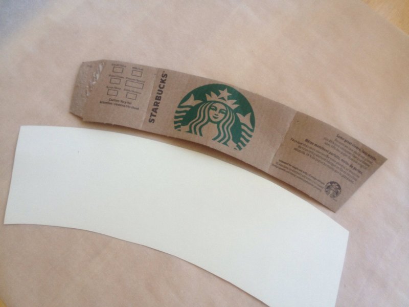 Starbucks Coffee Cup Sleeve Template
